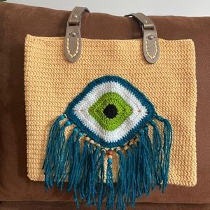 kybelehandmade | Bags | Evil Eye Handmade Shoulder Bag | Poshmark